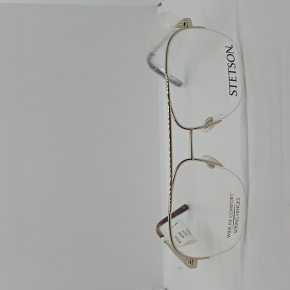 Stetson | Accessories | Nwt Mens Stetson Eyeglass Frames Xl3 Gold ...